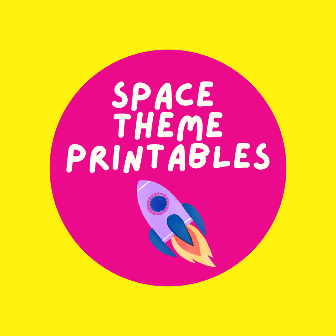 Space Theme Printables – Play Learn Create - Early Learning