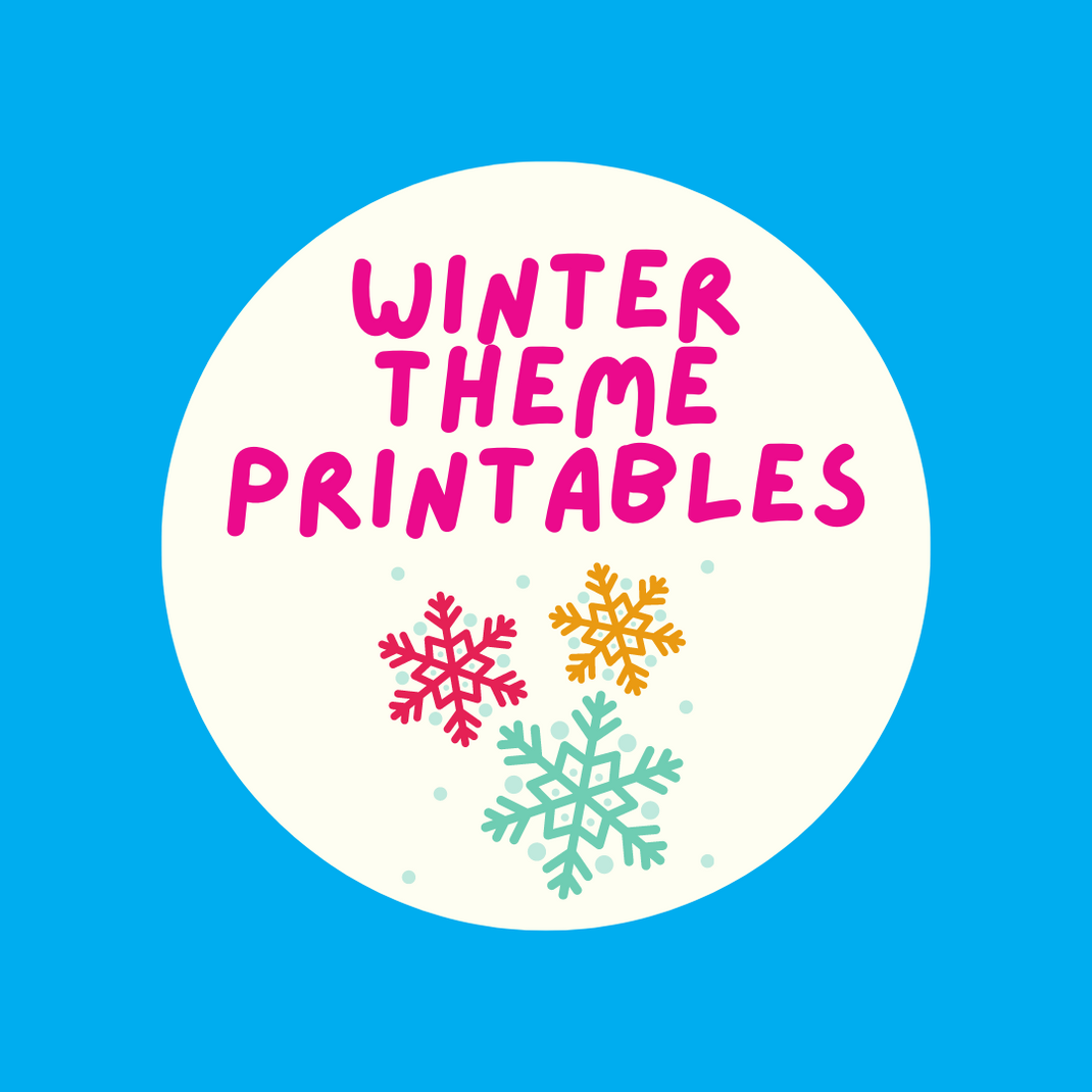 Winter Theme Printable Activities – Play Learn Create - Early Learning