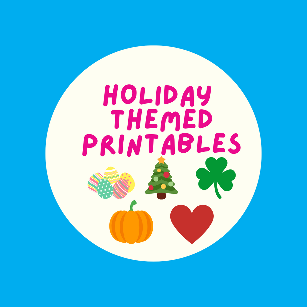 Holiday Themed Printable Activities for Preschool, PreK and Kindergart ...