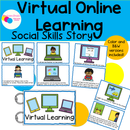 Virtual Learning, Online Learning Social Skills Story – Play Learn ...
