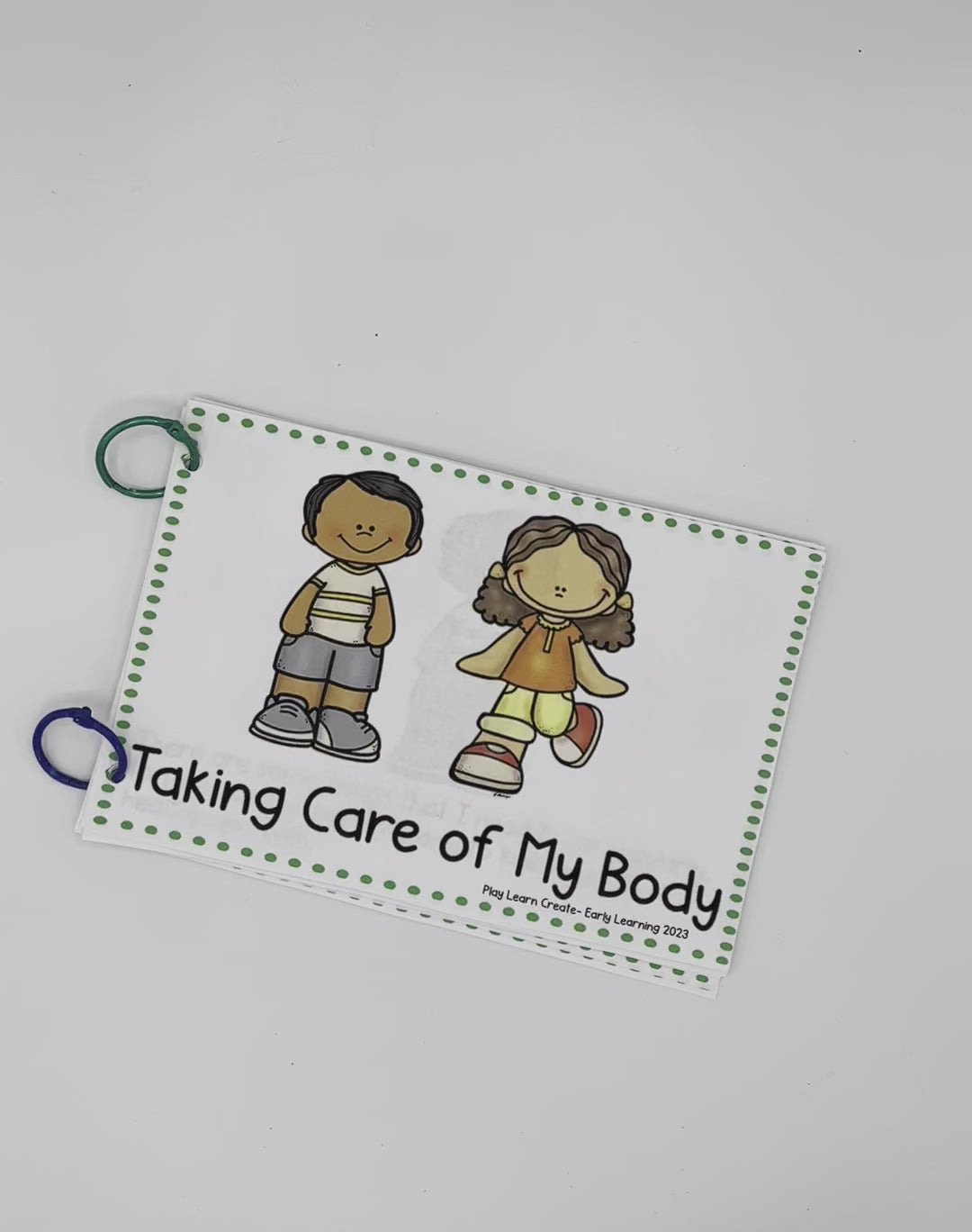 Taking Care of My Body Social Skills Story – Play Learn Create - Early ...