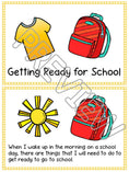 Getting Ready for School Social Skills Story and Checklist – Play Learn ...